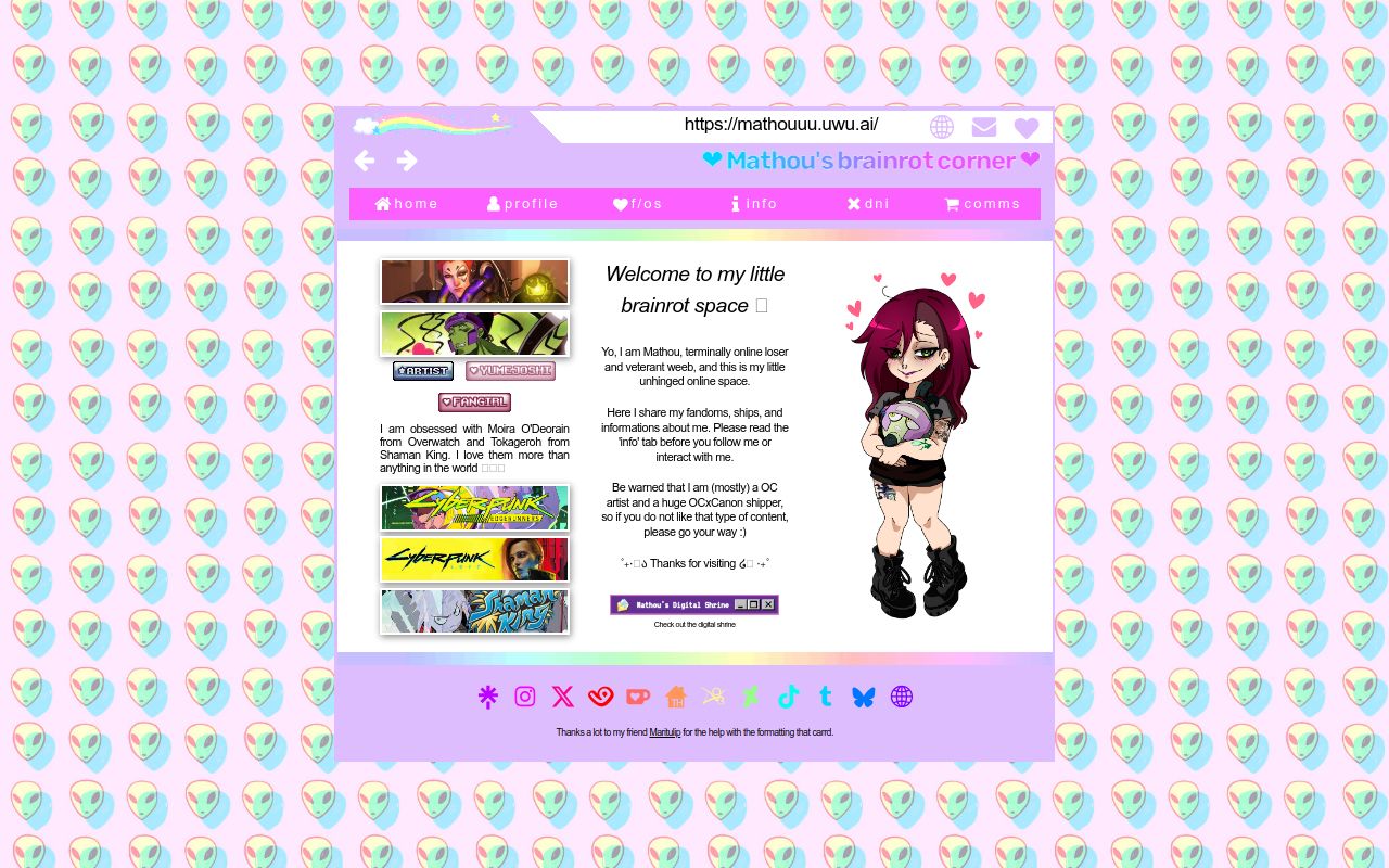 Mathou's brainrot corner